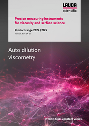 LAUDA Scientific | Auto dilution viscometry
